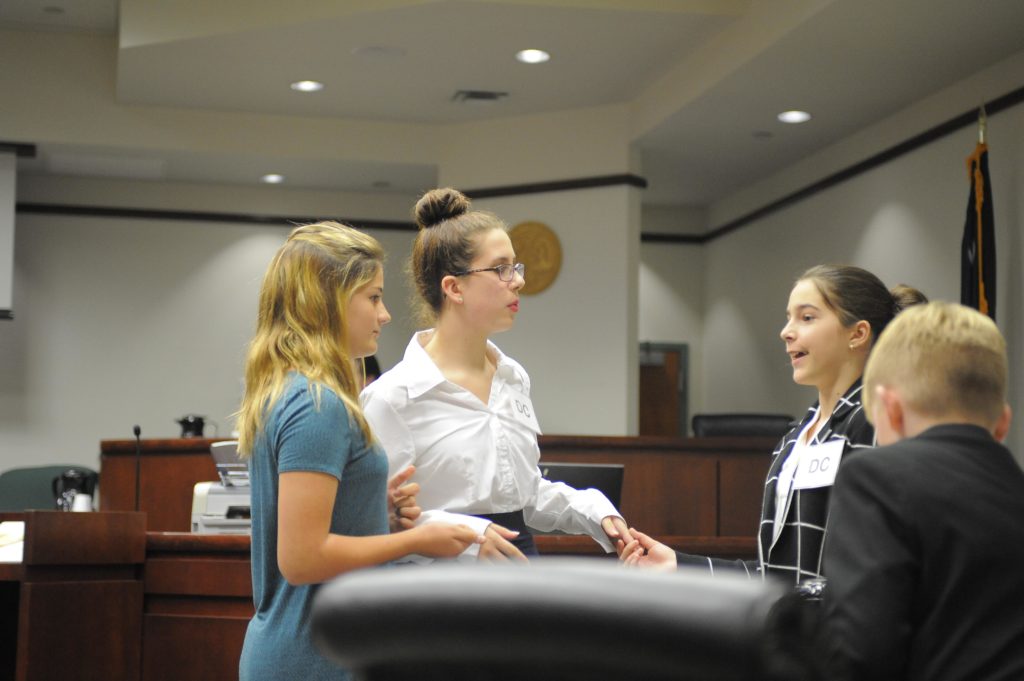 Middle School Mock Trial Team Heads to States - Bob Jones Academy